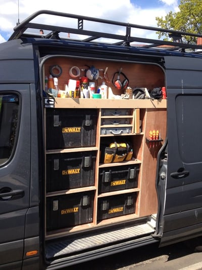 10 Tips for Keeping an Organized & Efficient Work Van